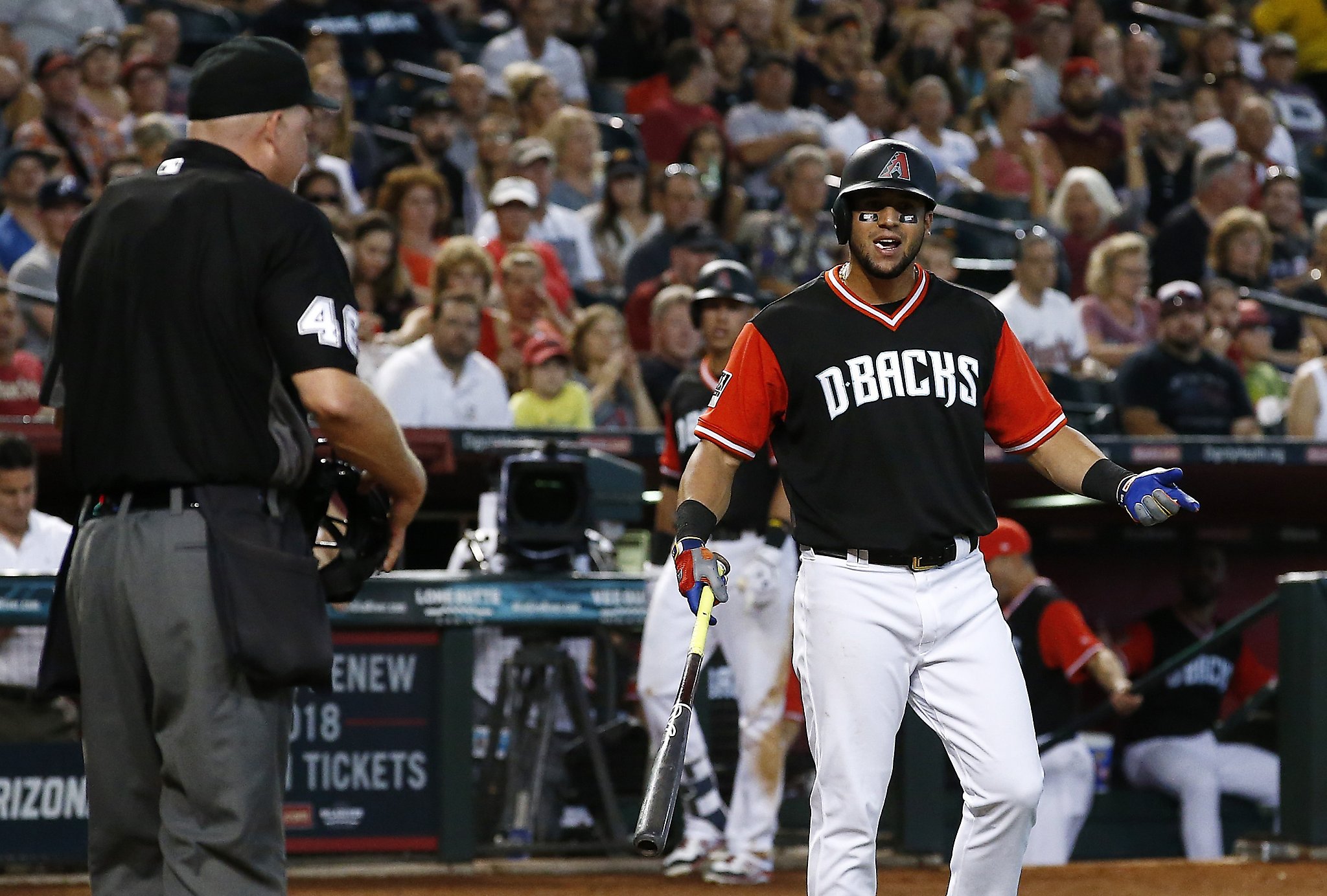 Giants crushed and swept as Diamondbacks score nine runs in the eighth