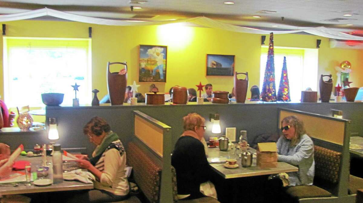 Dishing with chef Carole Peck of Woodbury’s Good News Cafe