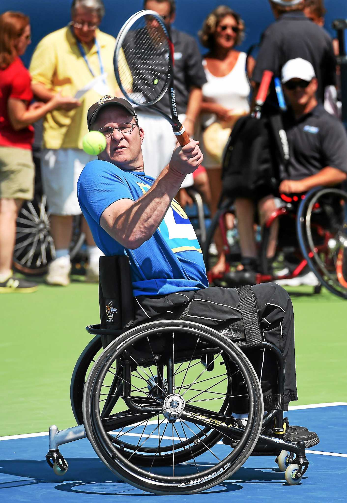 Photos: Wheelchair tennis at the Connecticut Open