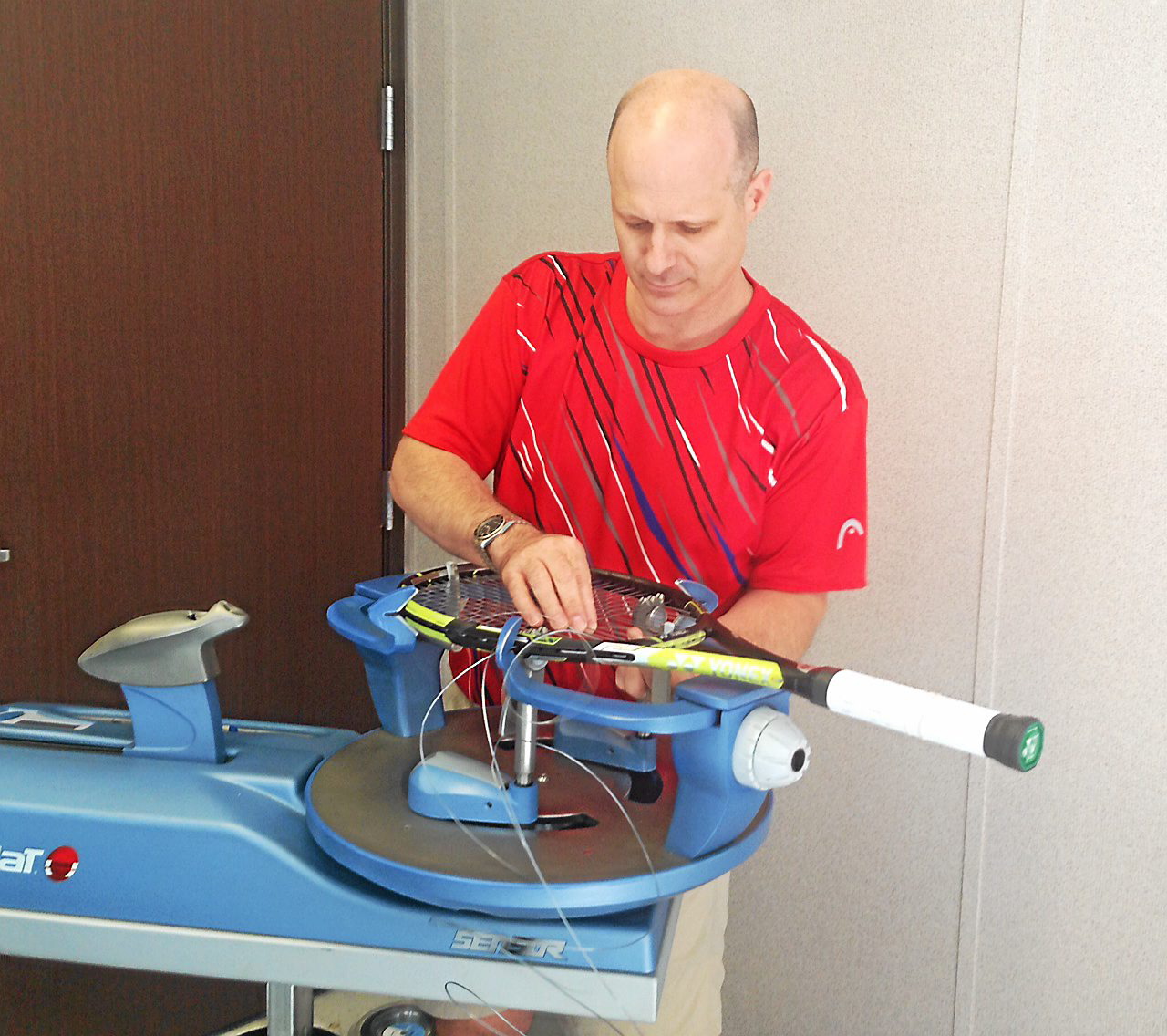 Connecticut Open: Racket stringers essential to players