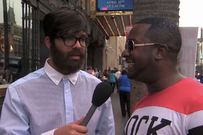 Watch Drake wear a disguise and interview people about Drake