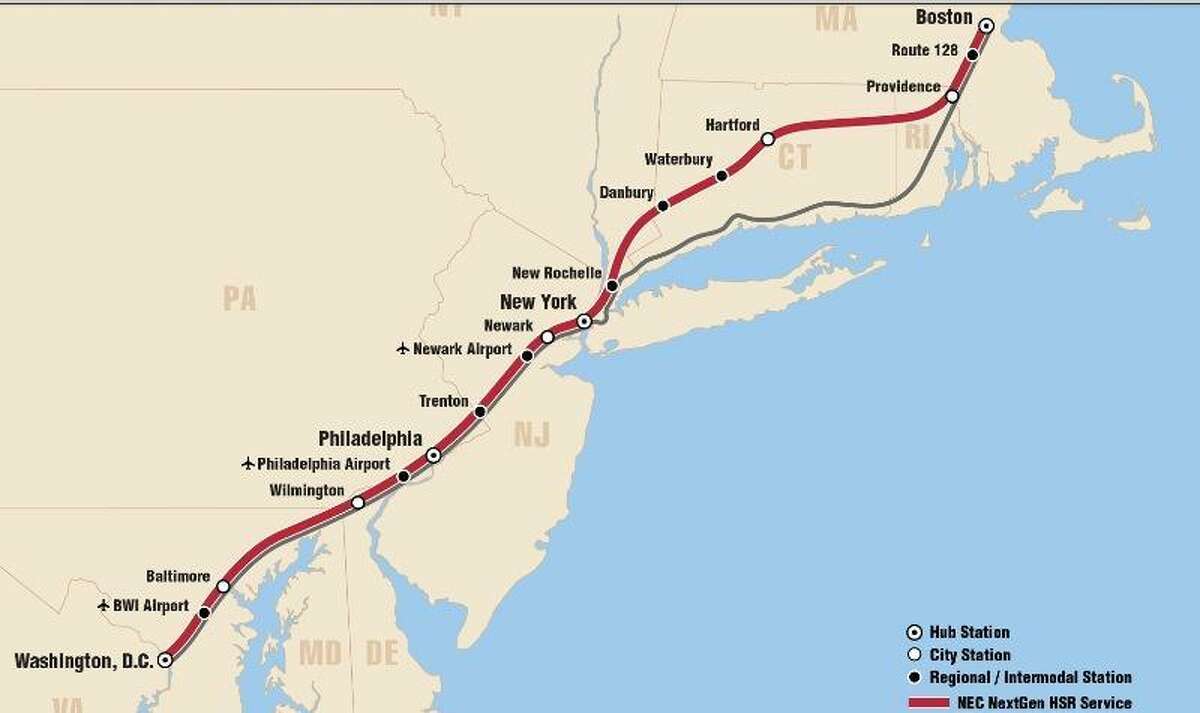 Amtrak Map