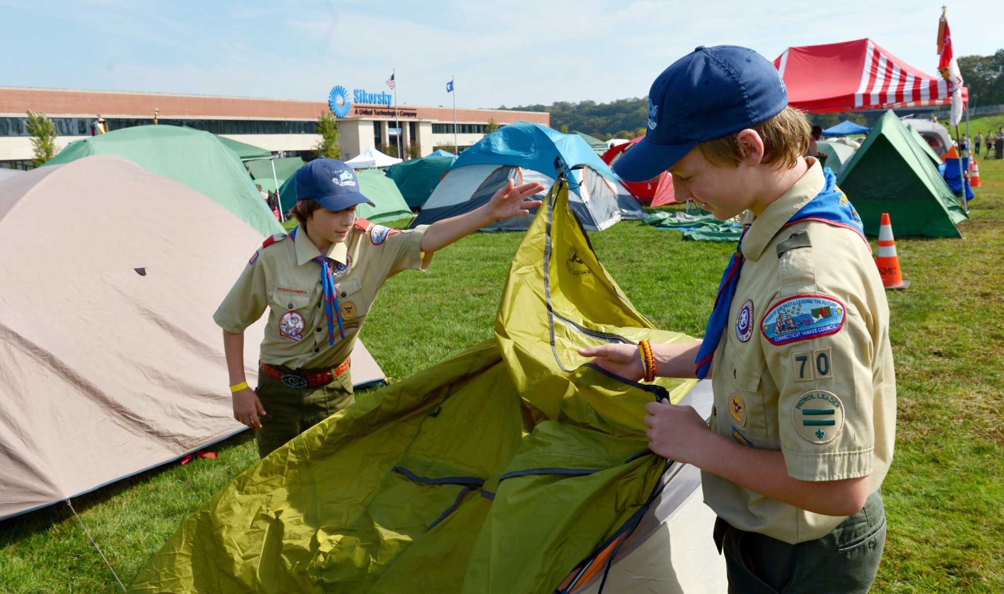 Sikorsky Aircraft hosts 11th annual regional camp for Boy Scouts and ...
