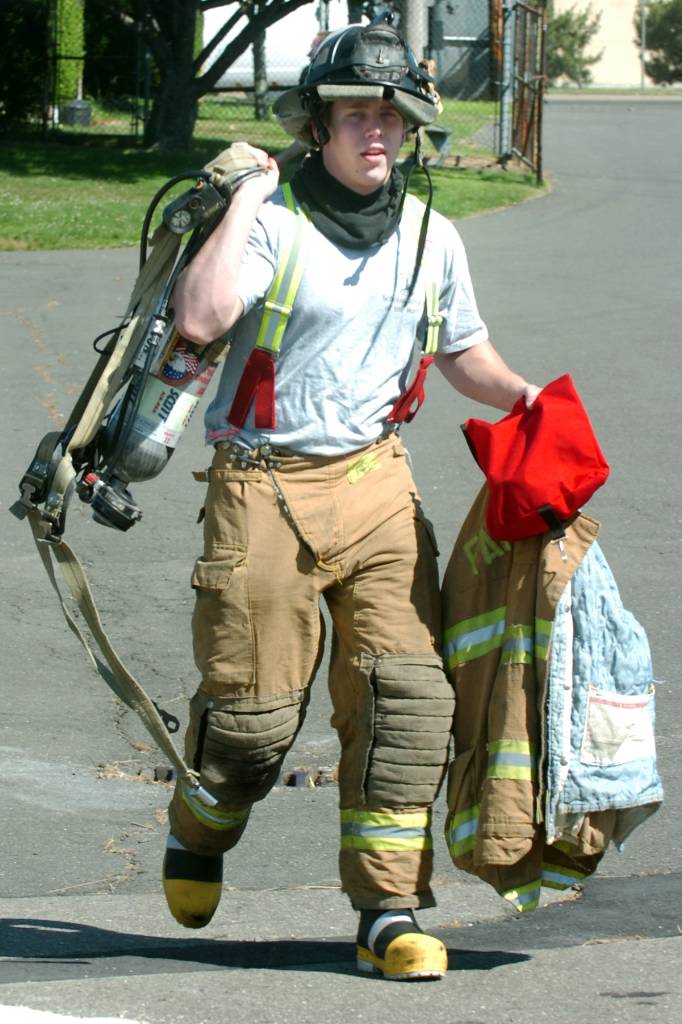Internship brings him in the line of fire