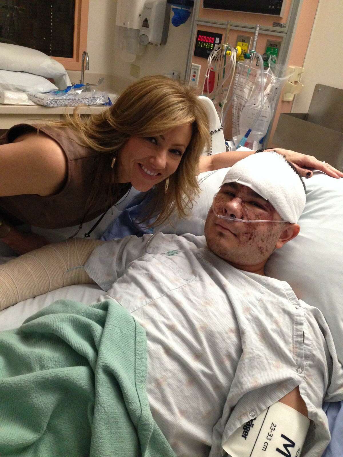 San Antonio TV anchor breaks down during hurricane coverage