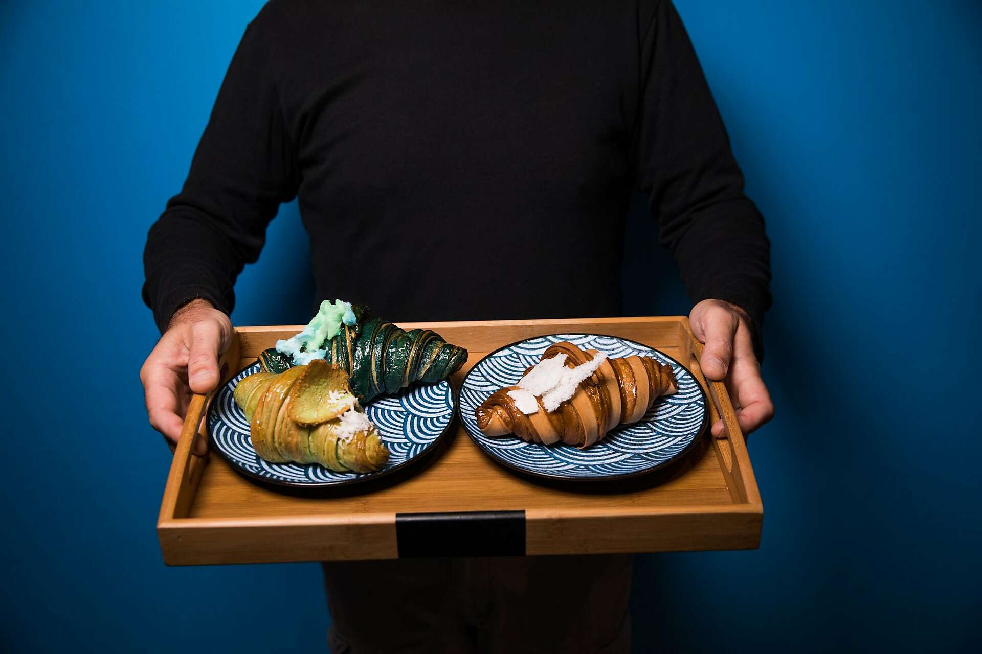 Who is Baker Doe and why are they making blue croissants?