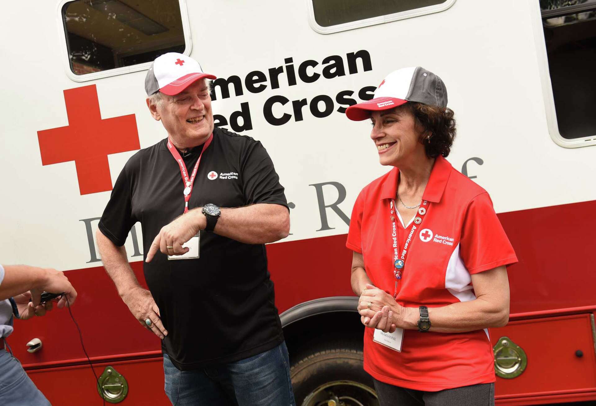 Red Cross holding area boot camps for potential Harvey volunteers