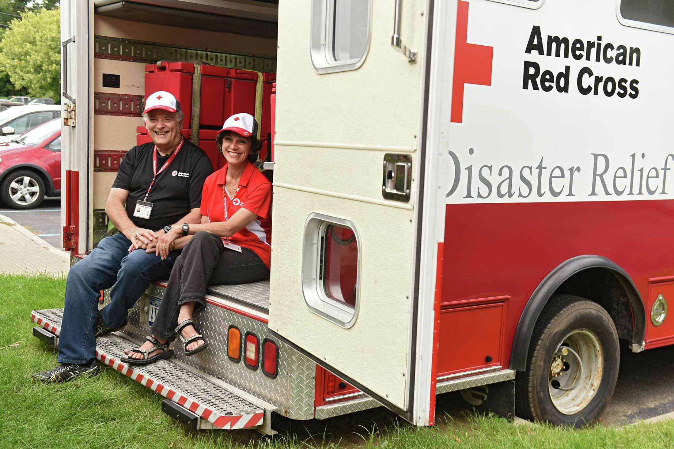 Red Cross holding area boot camps for potential Harvey volunteers