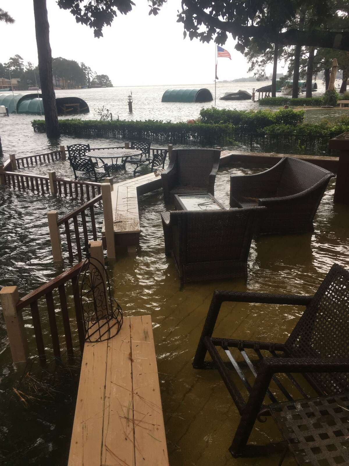 Lake Conroe back open as lake depth recedes
