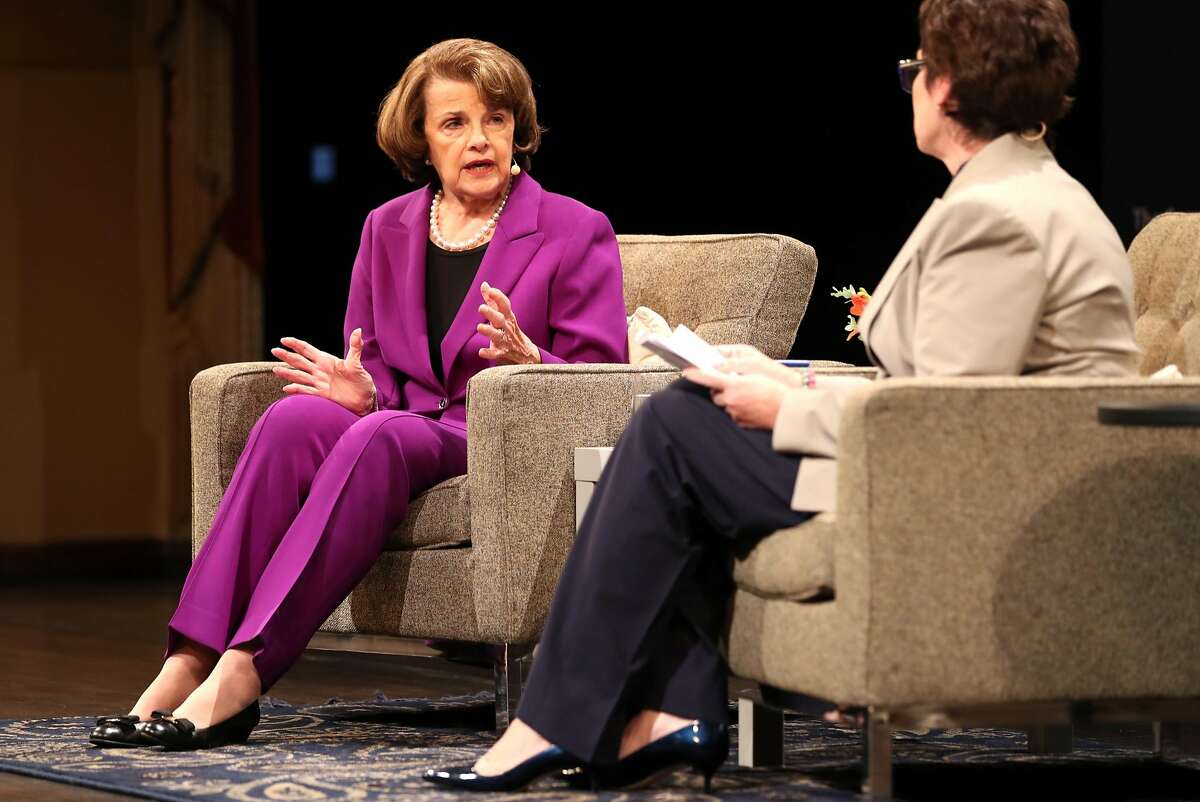 Feinstein surprises SF crowd by expressing hope for Trump