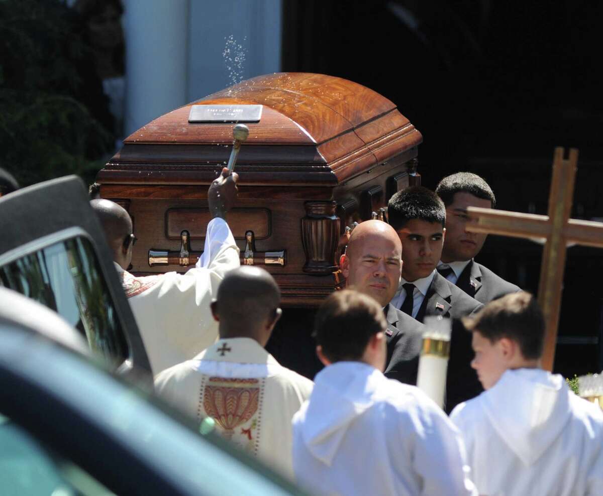 Greenwich student, parents, eulogized by brother at service