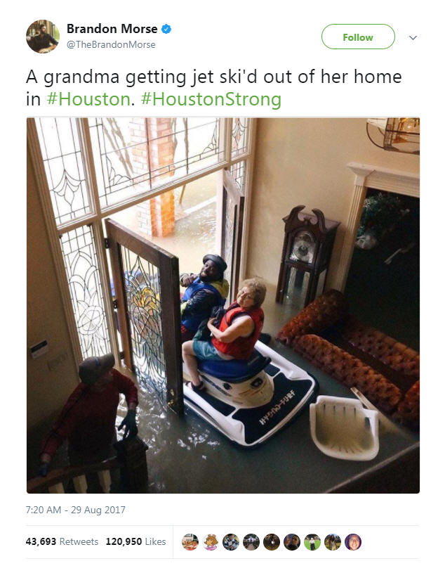 #HoustonStrong memes show city's undying spirit in face of Harvey