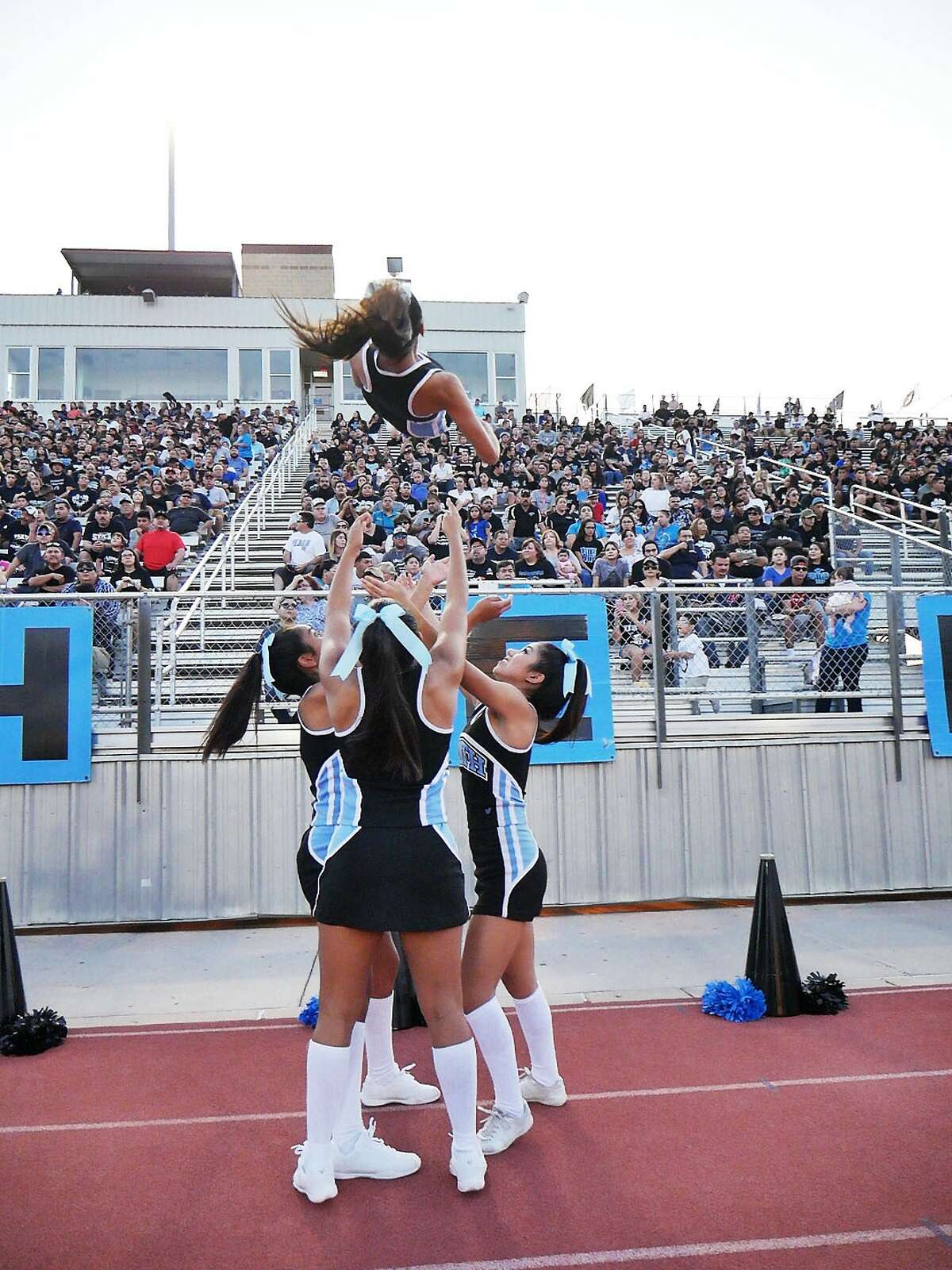 USHS Panthers thank Sheriff Cuellar with signed helmet
