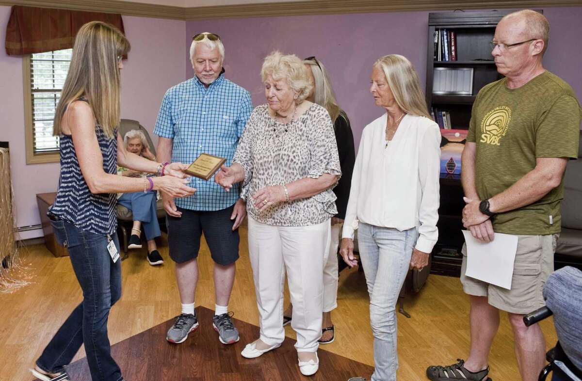 Danbury nursing home dedicates room to former resident