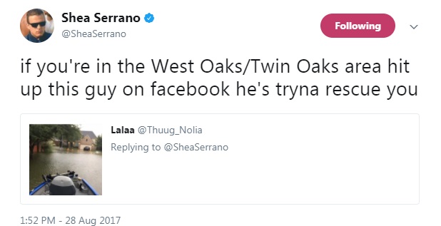 How Shea Serrano and his followers raised more than $130,000 in one ...