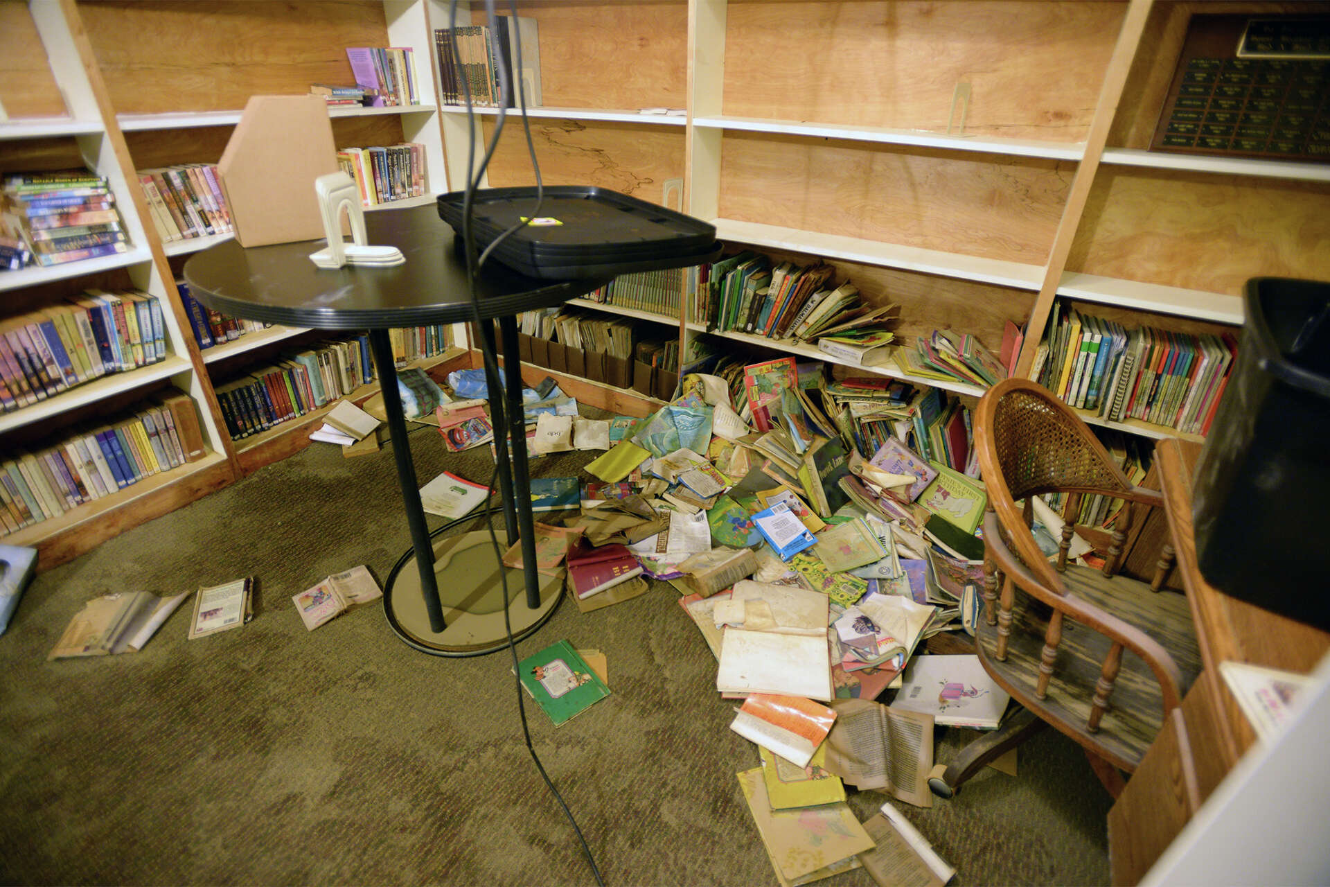 How do you save a wet book? Put it in the freezer