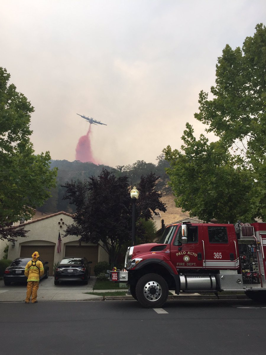 Ballybunion fire in Gilroy 10 percent contained
