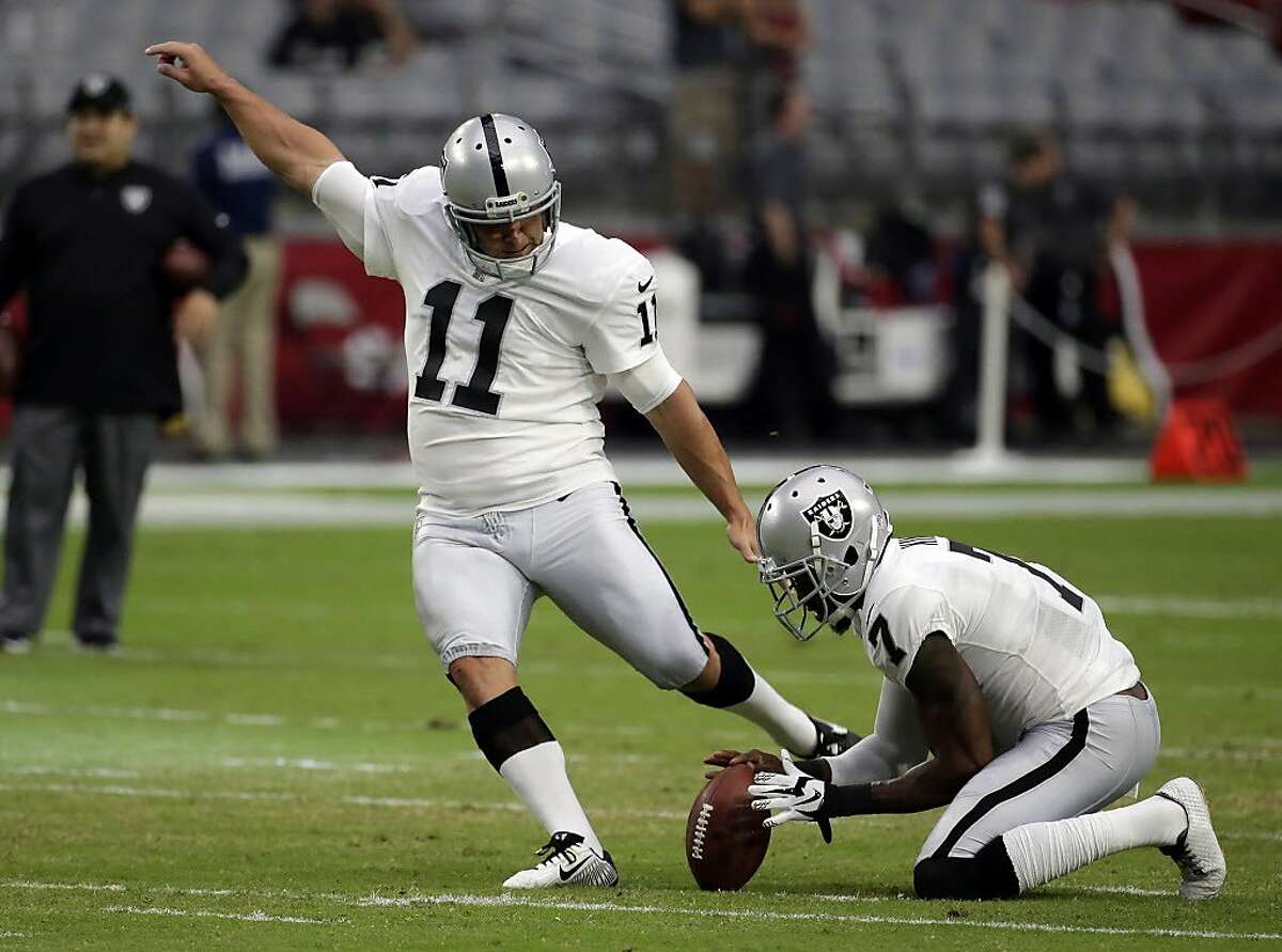 Report: Raiders part ways with long-time kicker Sebastian Janikowski