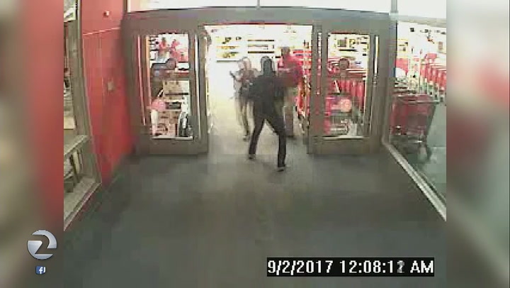 Surveillance video of brazen take-over robbery at Emeryville Target ...