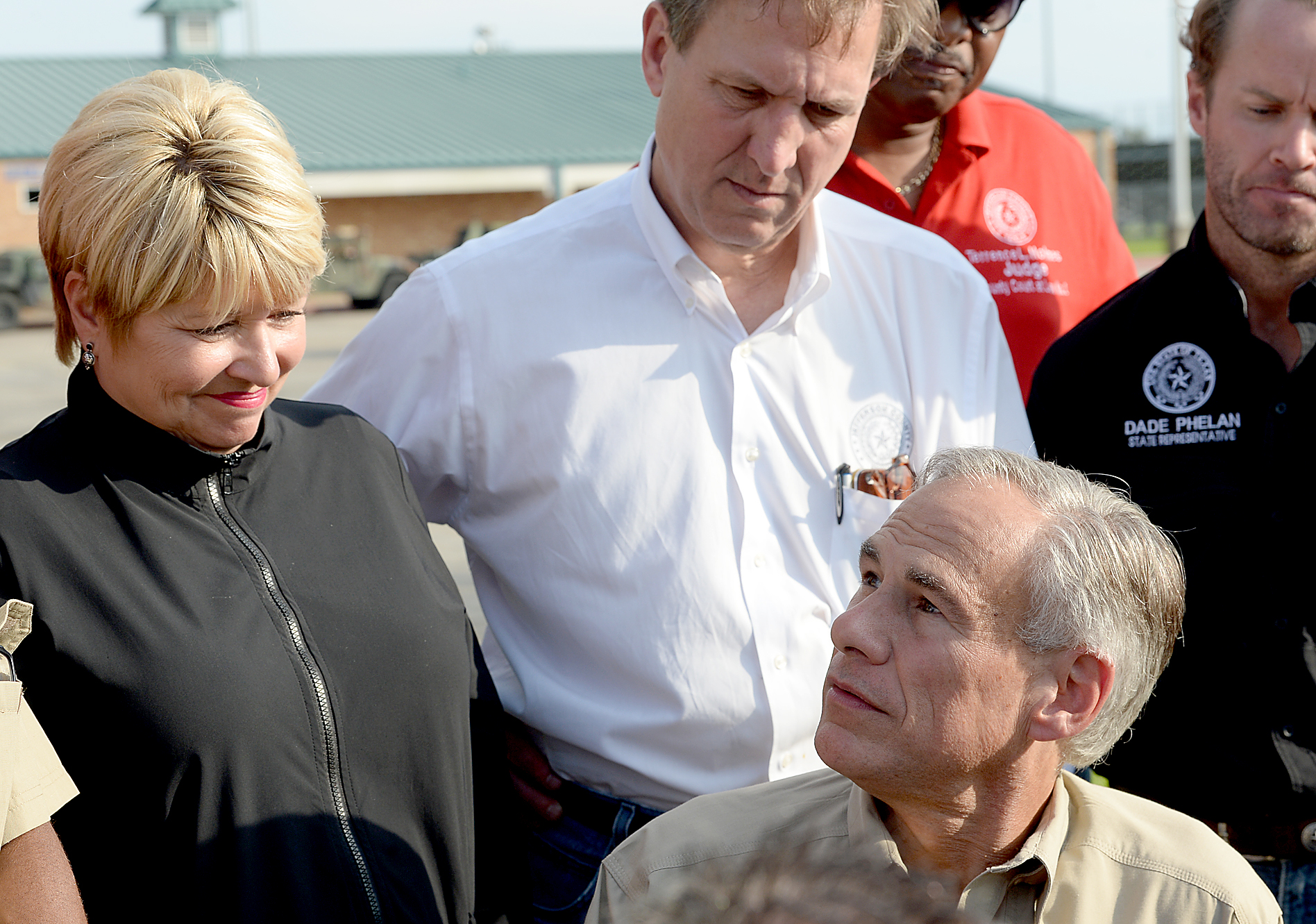 Abbott, Sharp promise SE Texas aid