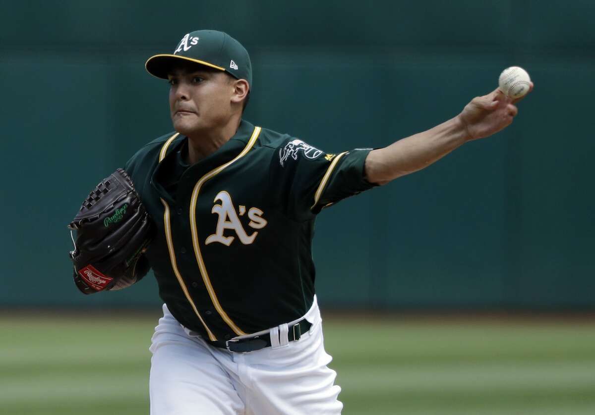 Nice start by Sean Manaea helps end A’s losing streak at 8 games