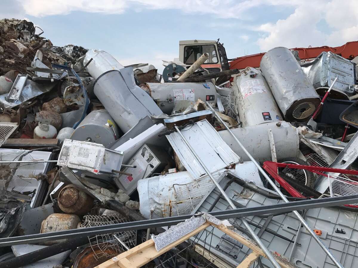 Houston scrap metal king starting to see fallout from Hurricane Harvey