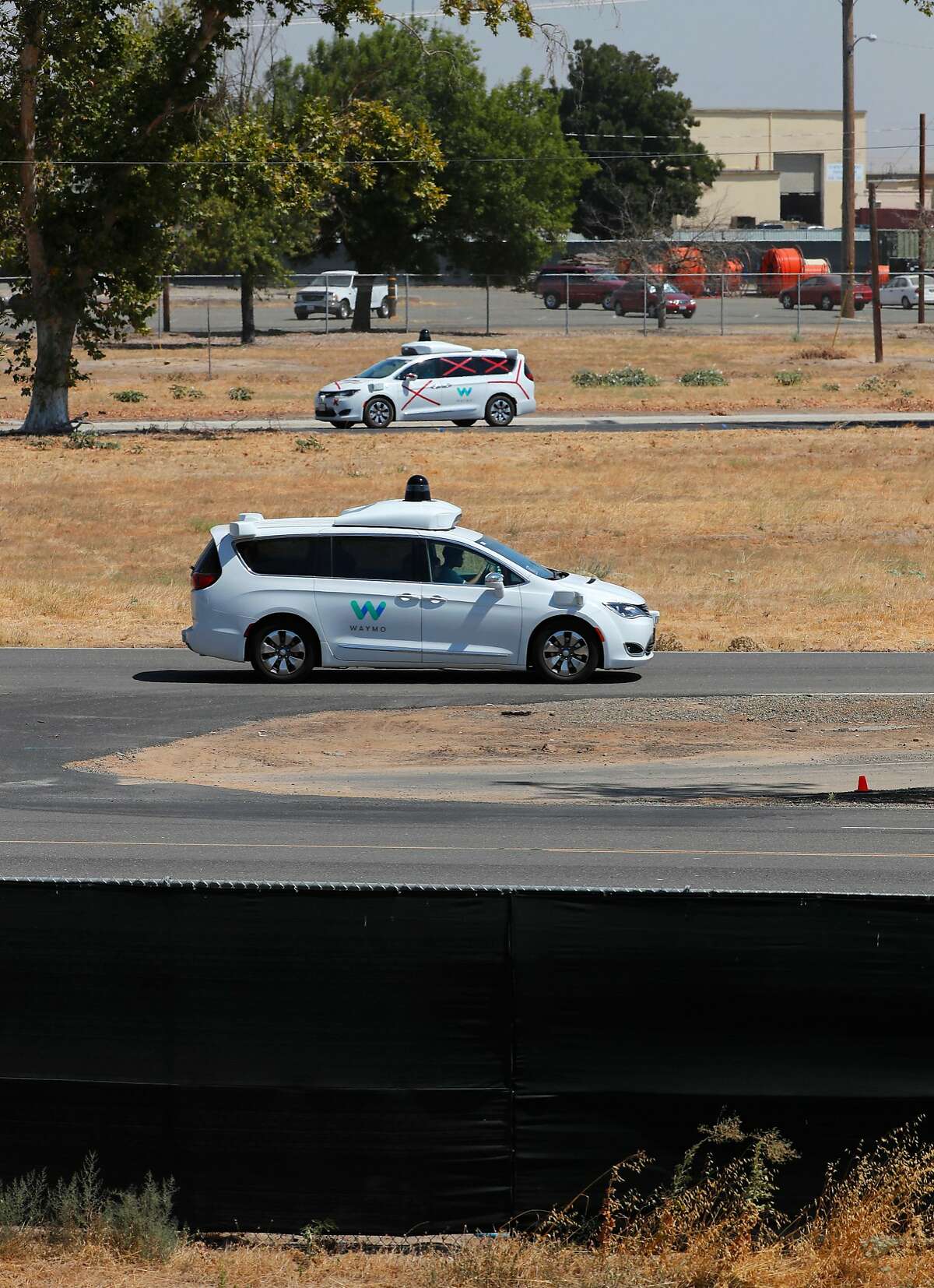 Waymo self-driving minivan has different type of accident