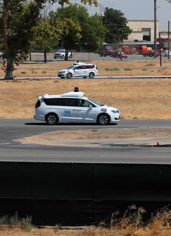Waymo self-driving minivan has different type of accident - SFGate
