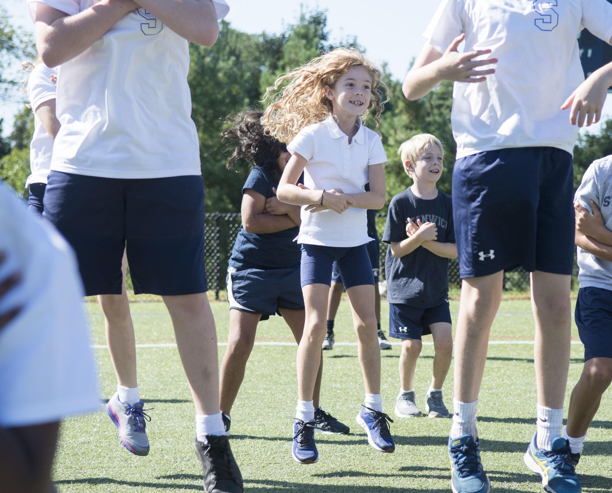 Stanwich School students get a taste of Spartan racing