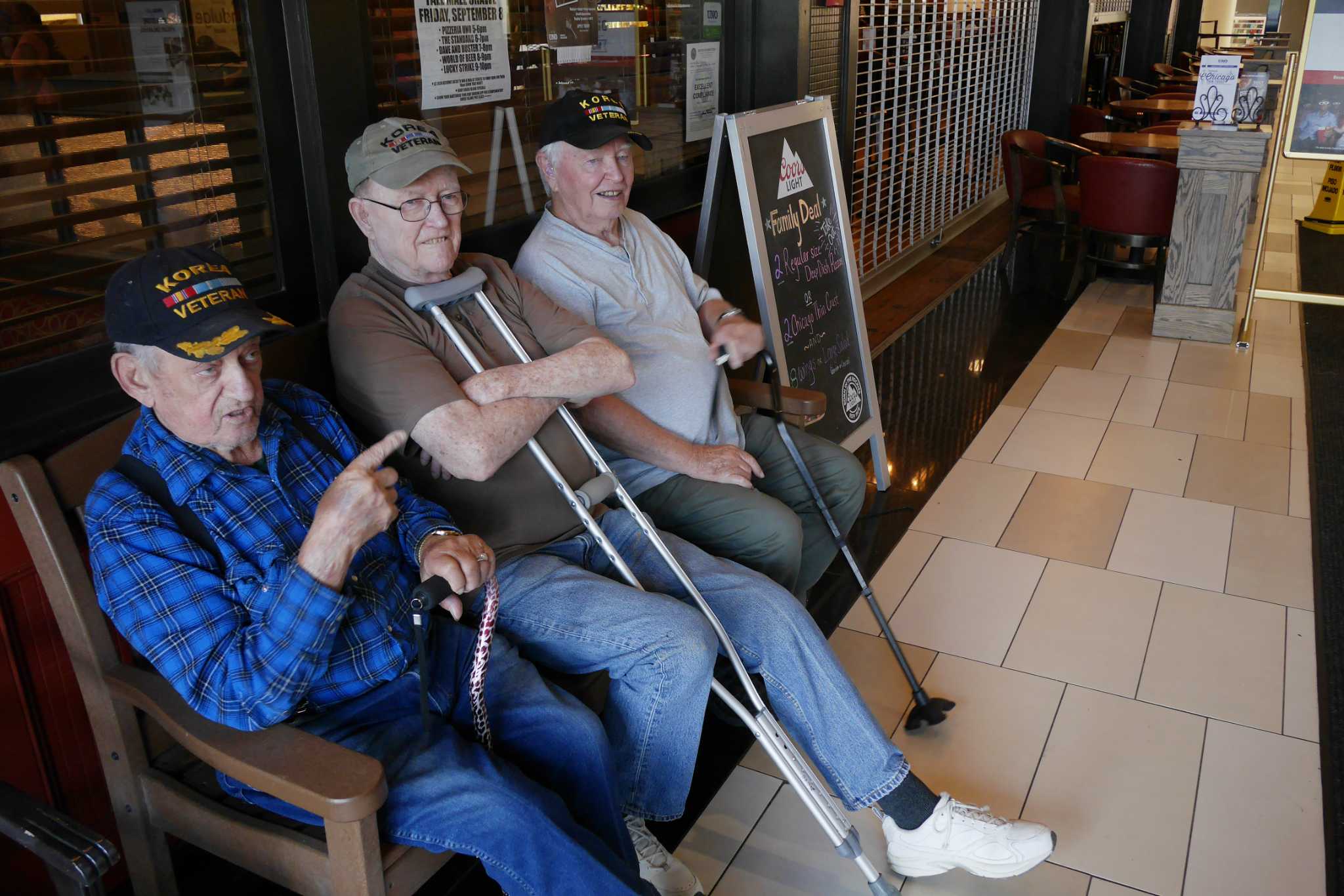 Three Gi Joes Mall Walk Into Hearts At Crossgates