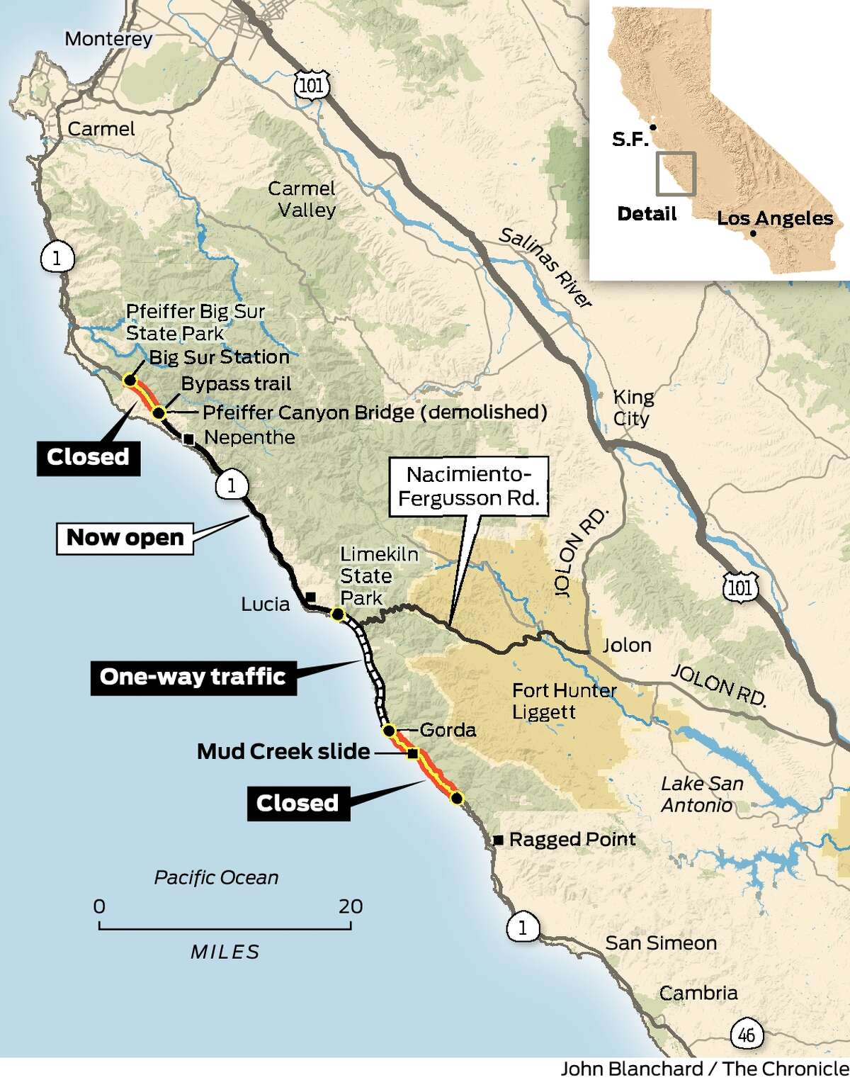 Monster slide will keep Big Sur isolated for at least an additional year
