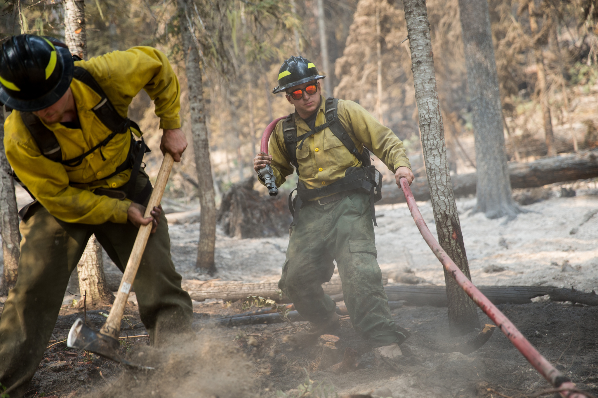 Weather helps Norse Peak Fire but long, slow burn ahead