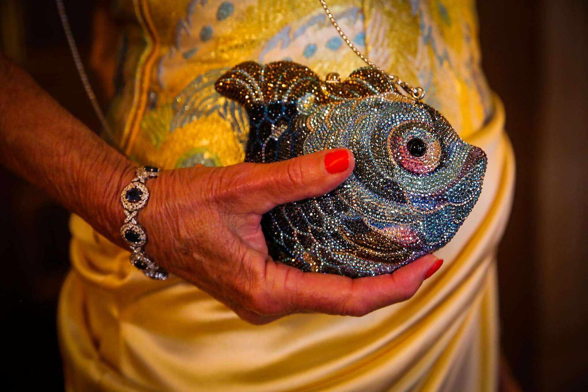 Tribute: SF ladies love their Judith Leiber bags