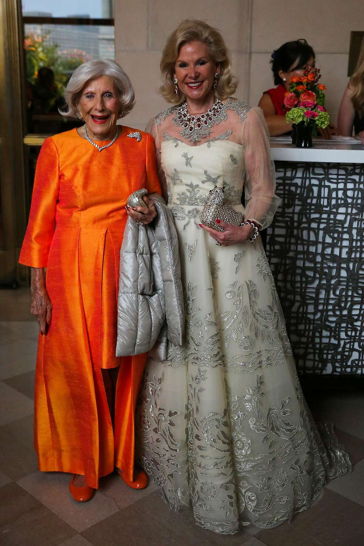 SF Opera Ball fashions channel exuberance and color