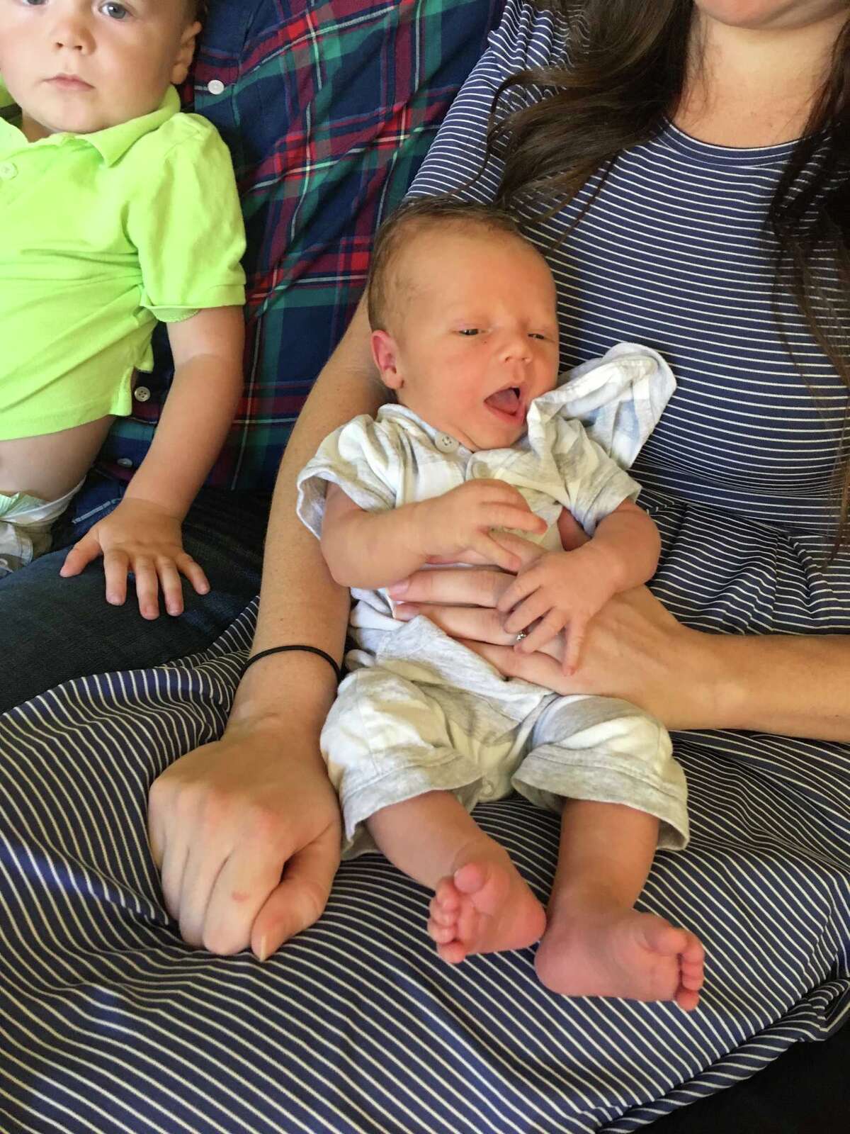 Baby named after Harvey born to Beaumont family