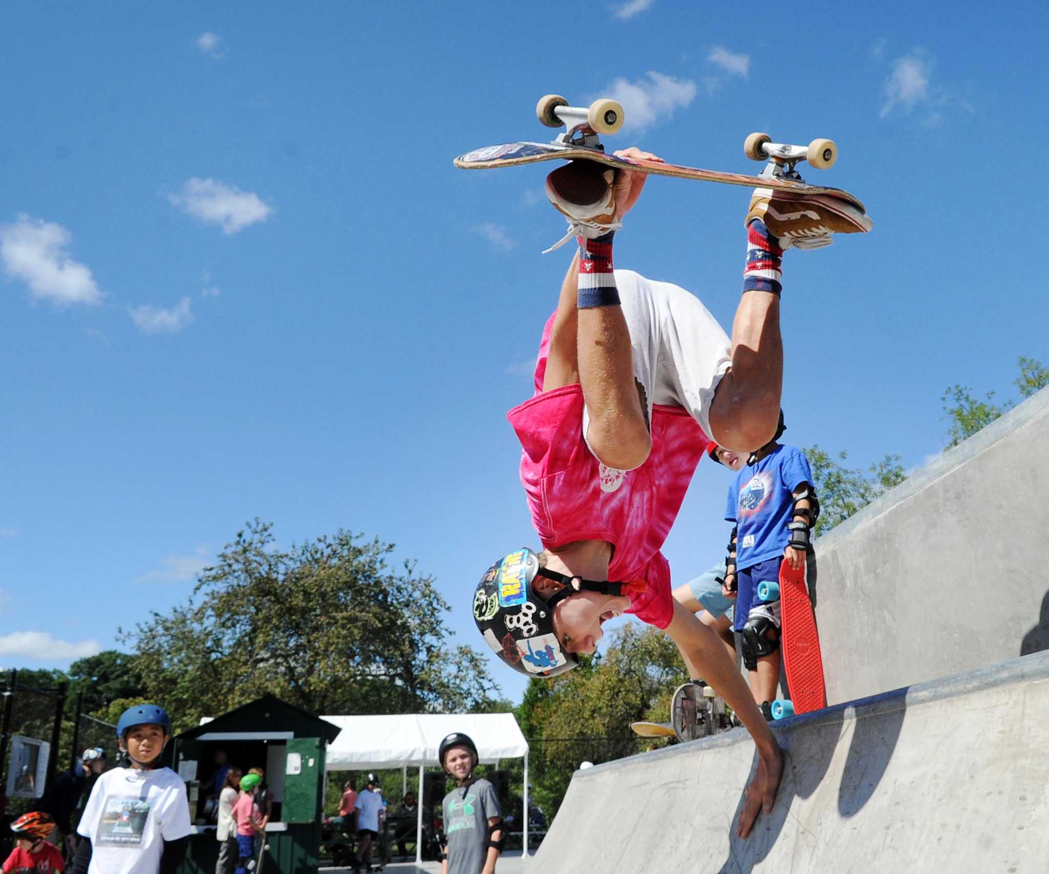 Photos: Skateboard riders celebrate Grand Opening of Greenwich Skatepark