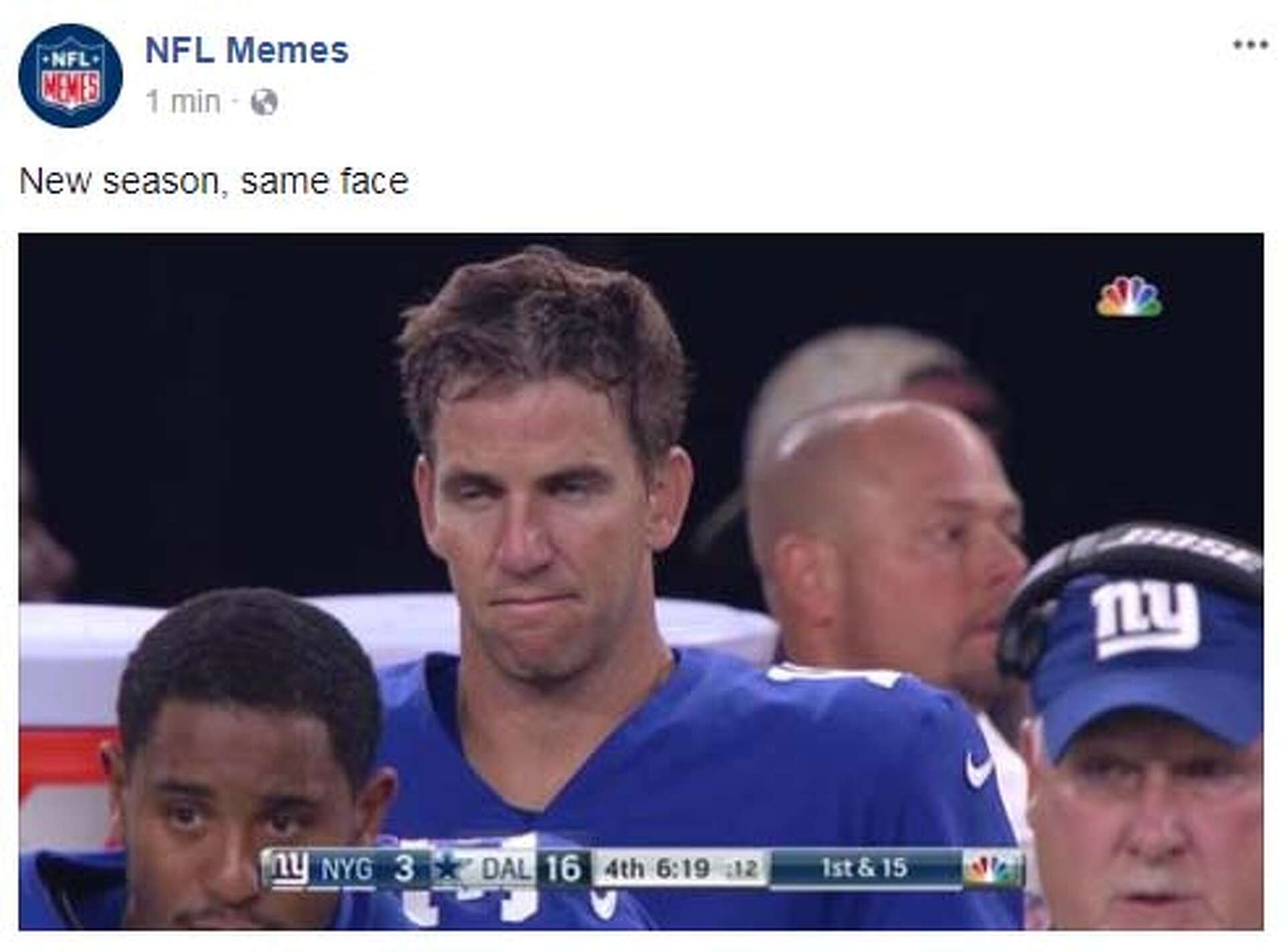 Nfl Face Memes NFL Memes: 40 Gems From The Season So Far