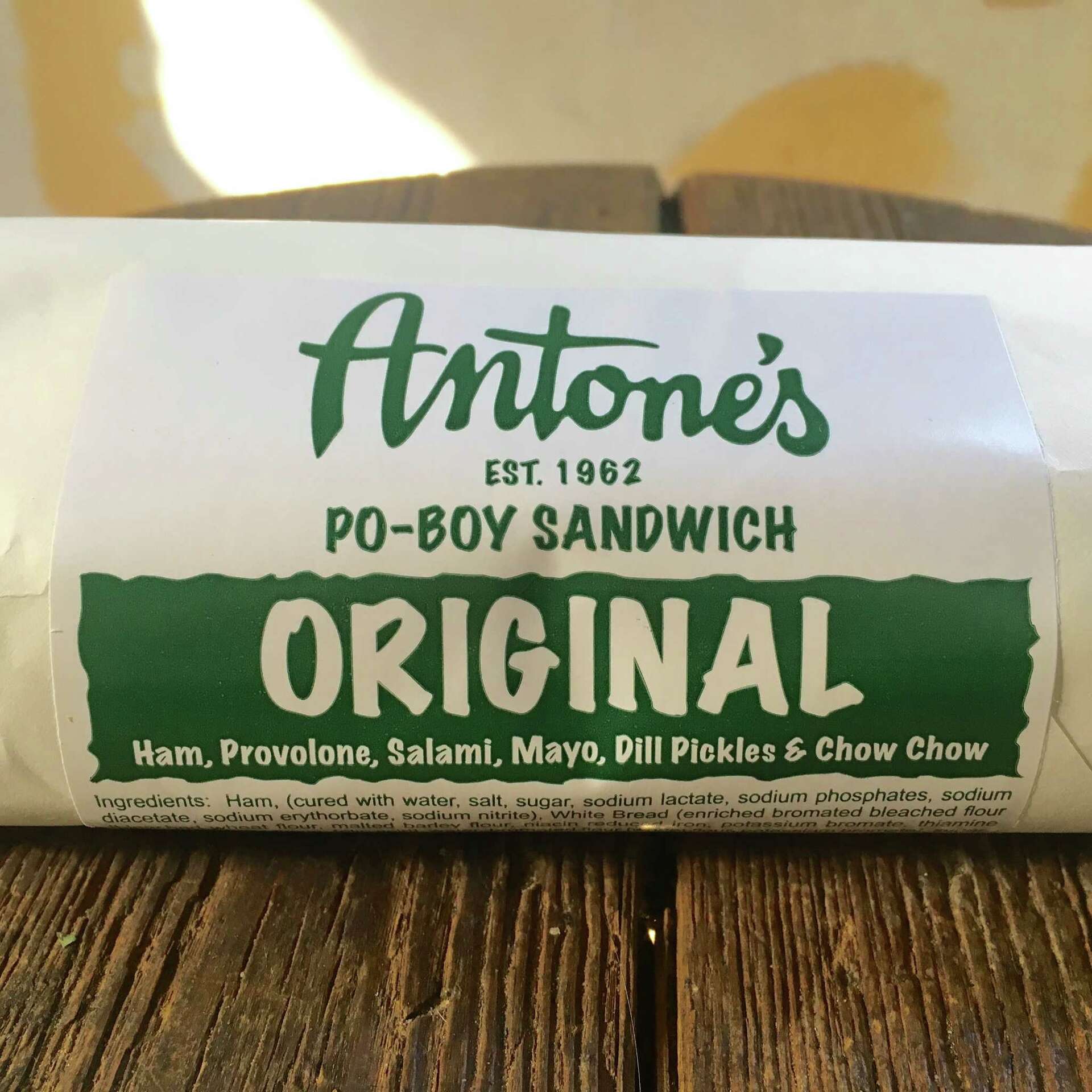 Antone's Original Po' Boy, a taste of my Houston history