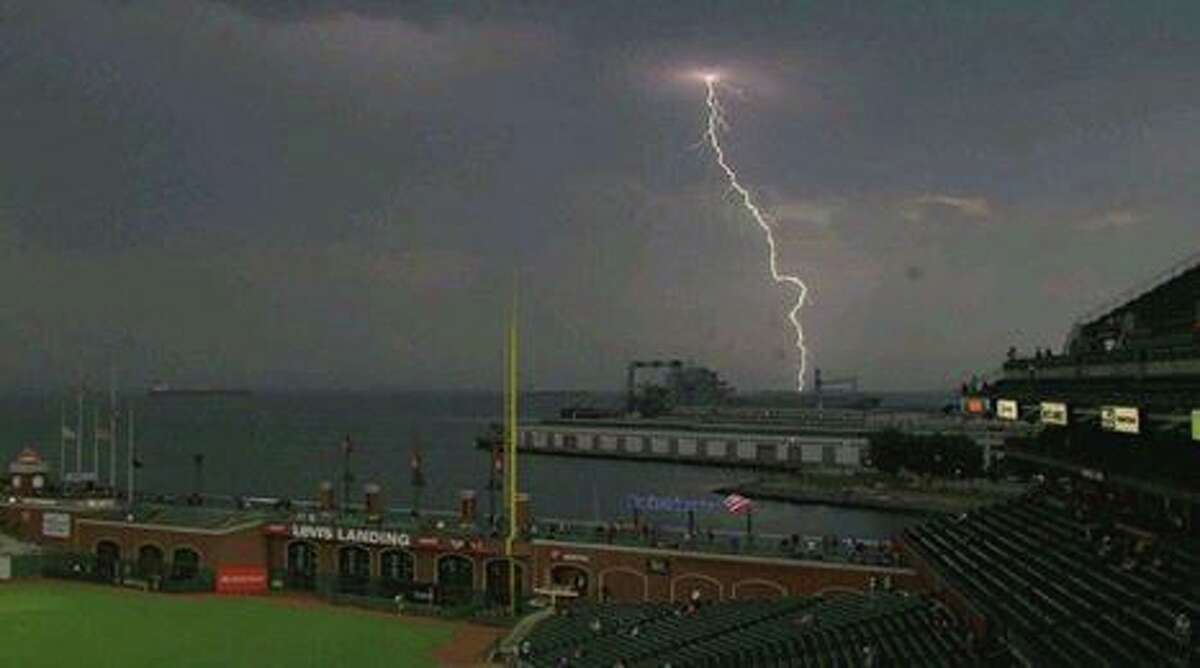 Lightning expected to strike twice in the Bay Area