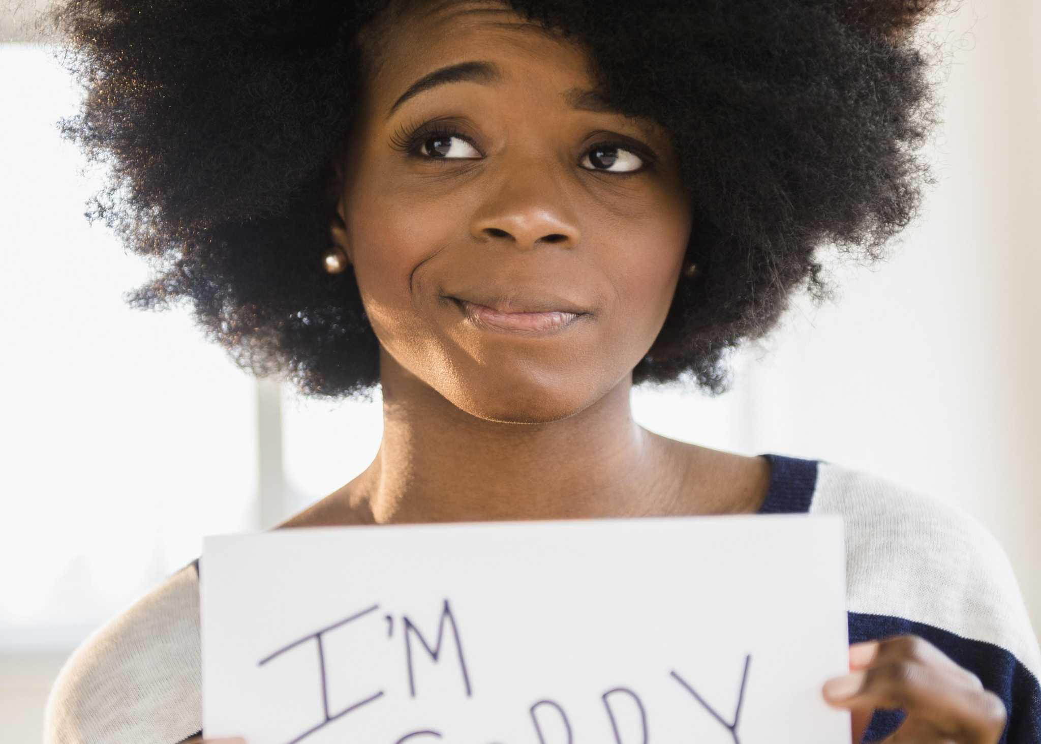 6 mistakes you’re making when you apologize