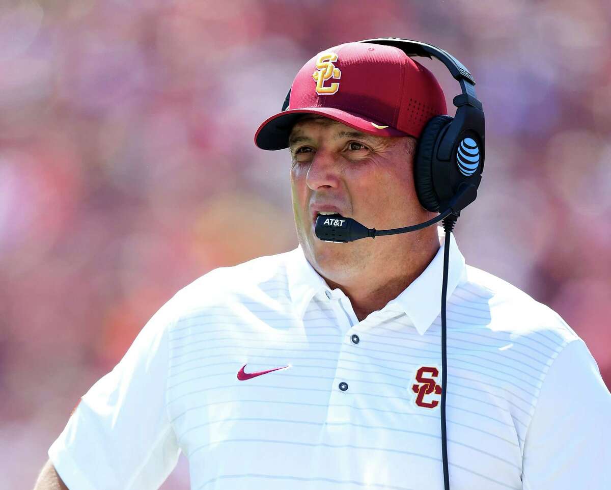 USC coach Clay Helton maintains ties to Texas
