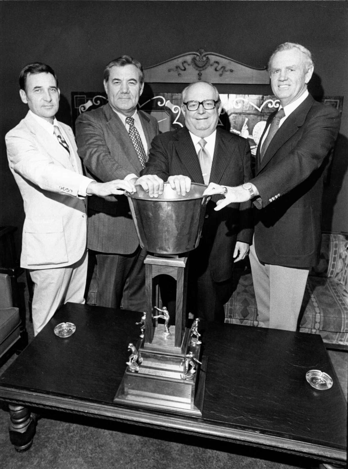 Bayou Bucket trophy has an interesting history