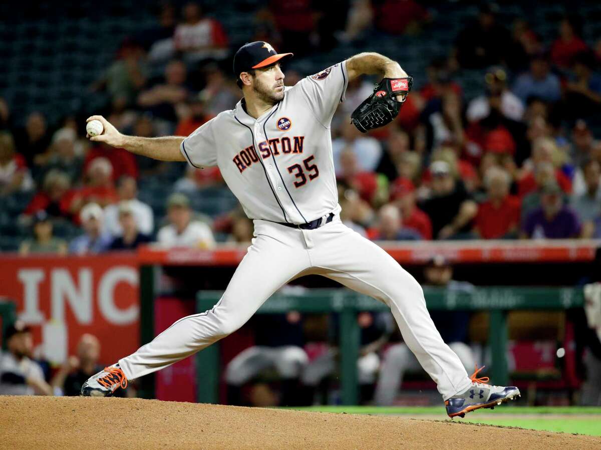 Justin Verlander dominates Angels in second start for Astros