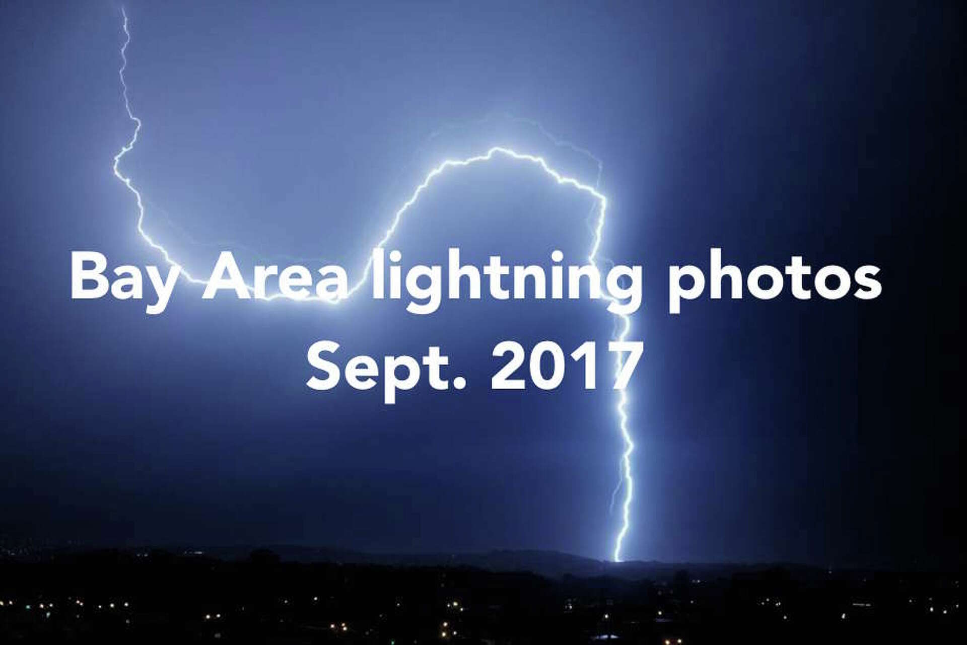 20 most spectacular photos from Monday night's lightning show