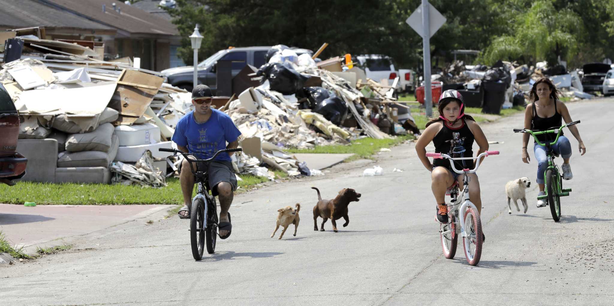 How bikes are helping Houstonians after Harvey