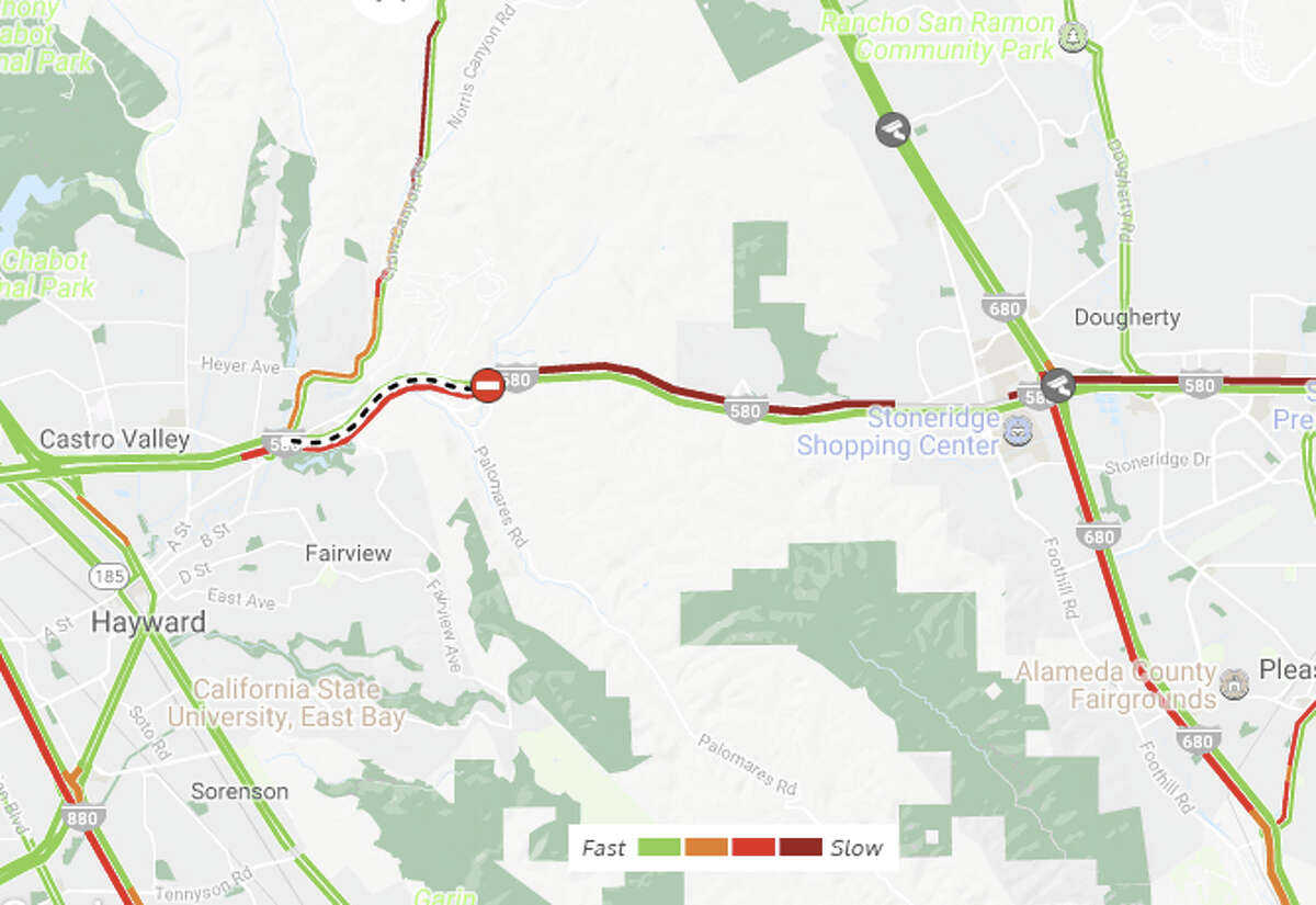 All lanes of I-580 reopen hours after fatal Castro Valley crash
