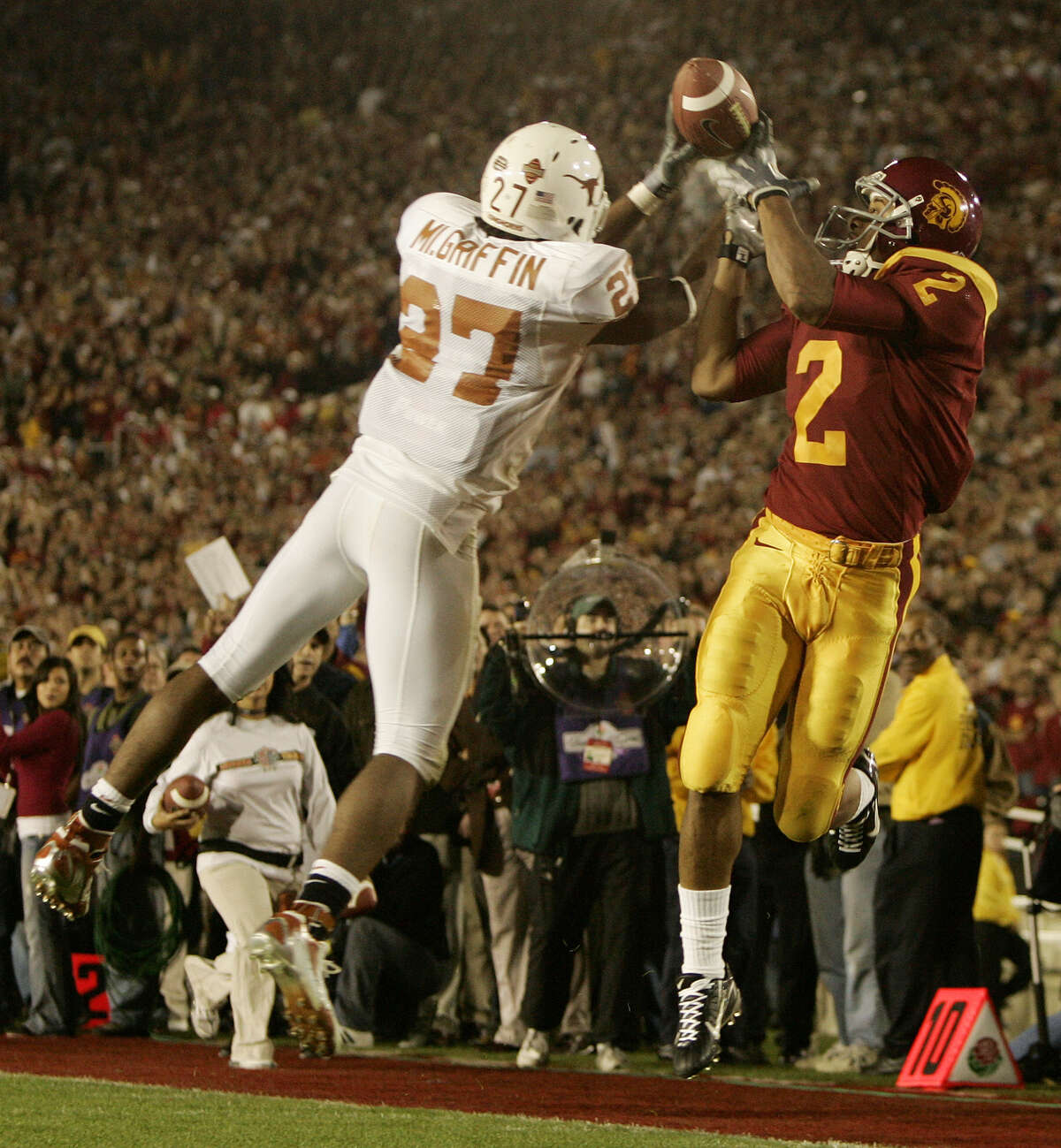NCAA FOOTBALL: A look back at the Texas-USC 2006 Rose Bowl