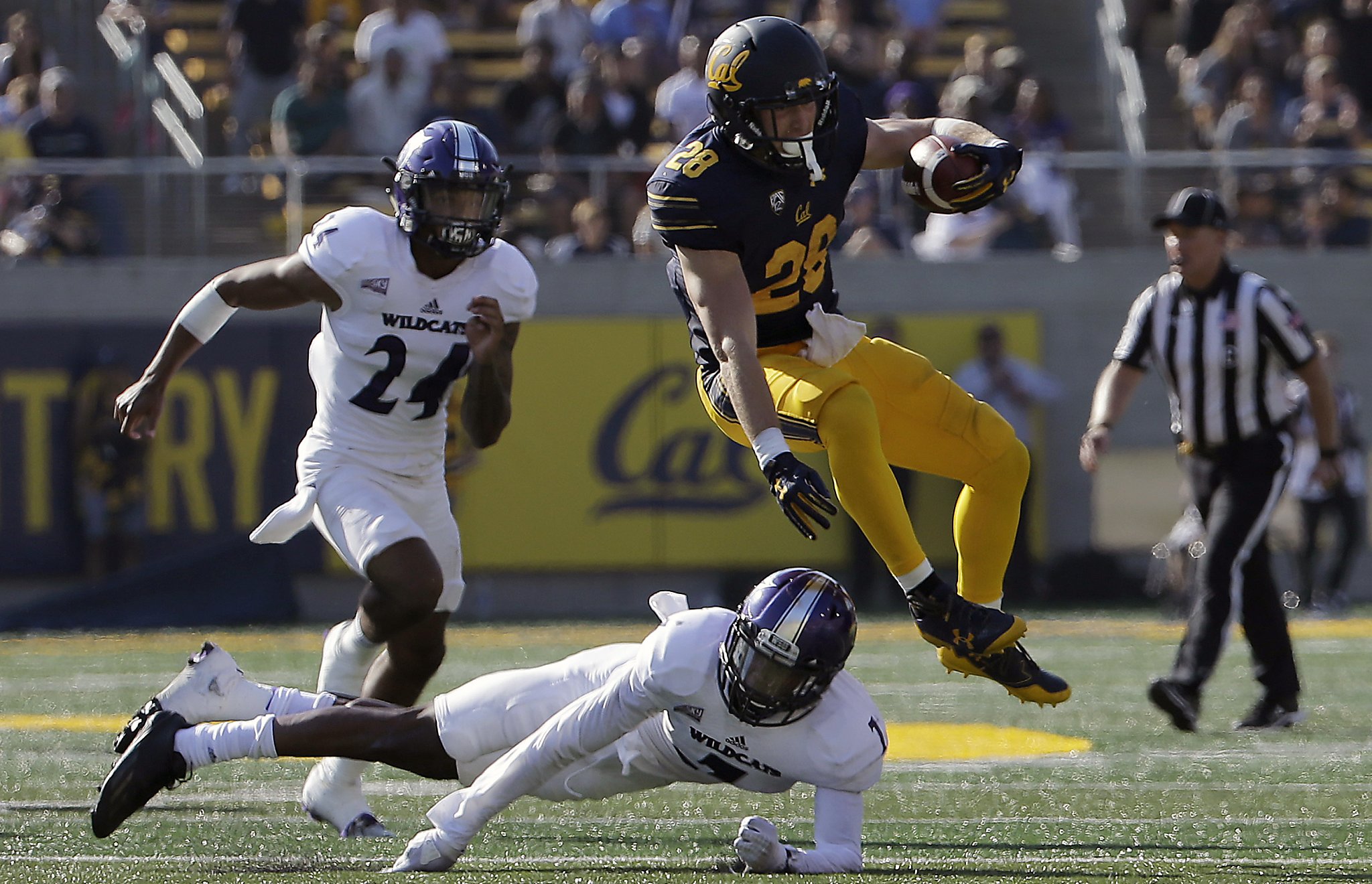 Cal’s Patrick Laird finally gets room to run