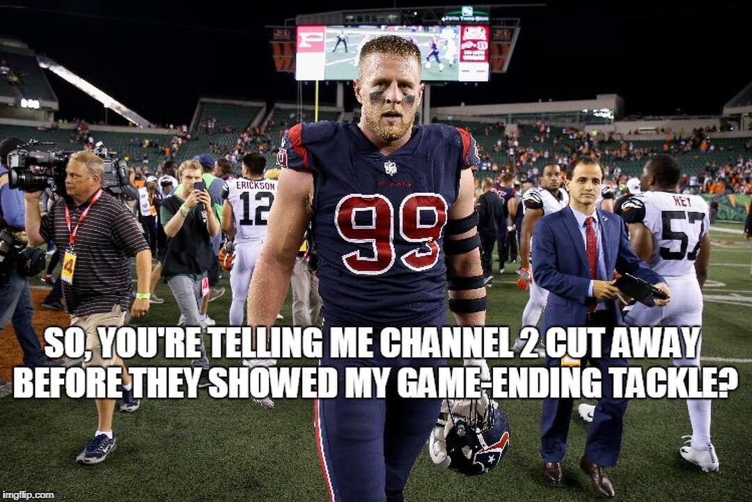 Texans' win low on points, full of memes