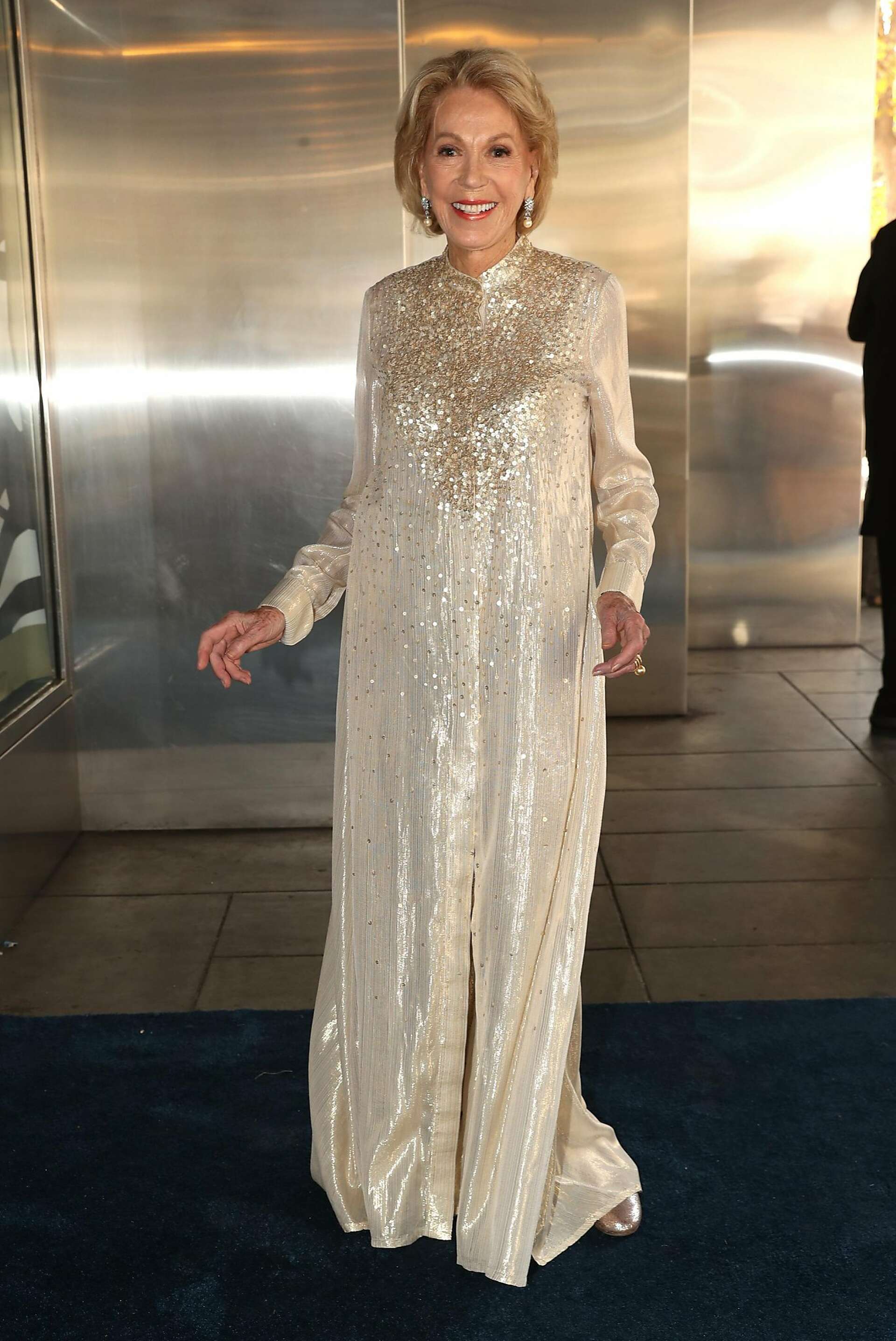 Metallics, black and color pops at 106th Symphony opening